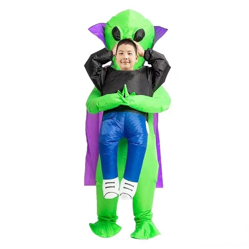 Inflatable Alien Carrying Costume for Kids and Adults – Leela Rituals